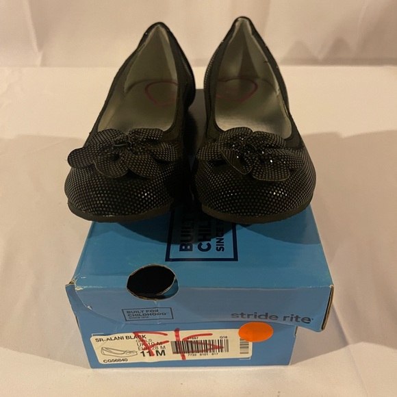 Stride Rite | Shoes | Stride Rite Alani Youth Round Toe Synthetic Black ...
